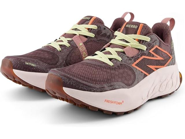 (取寄) ニューバランス レディース フレッシュ フォーム X ヒエロ V8 New Balance women Fresh Foam X Hierro v8 Licorice/Gulf Red