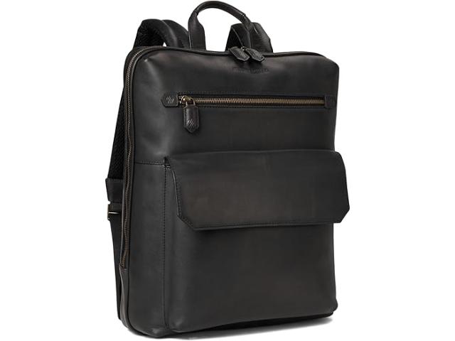 (取寄) ジョンストン&マーフィー メンズ ローズ コミューター バックパック Johnston & Murphy men Rhodes Commuter Backpack Black Full Grain