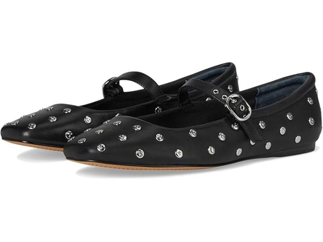 (取寄) ドルチェヴィータ レディース レイエス スタッズ Dolce Vita women Reyes Stud Black Leather