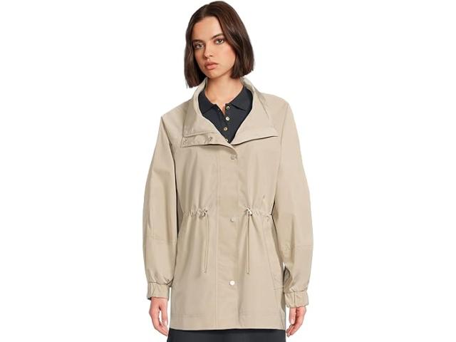 (取寄) バブアー レディース スーリ シャワープルーフ ジャケット Barbour women Suri Showerproof Jacket Light Sand/Safari Dress Tartan