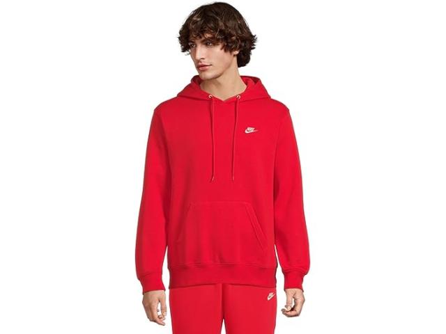 (取寄) ナイキ メンズ クラブ バスケット ボール プルオーバー ブーディ Nike men Club Basket Ball Pullover Hoodie University Red/University Red/White