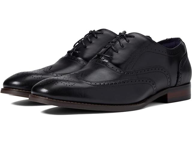 (取寄) ステイシー アダムス メンズ カイネ ウイング ティップ レースアップ オックスフォード Stacy Adams men Kaine Wing Tip Lace-Up Oxford Black