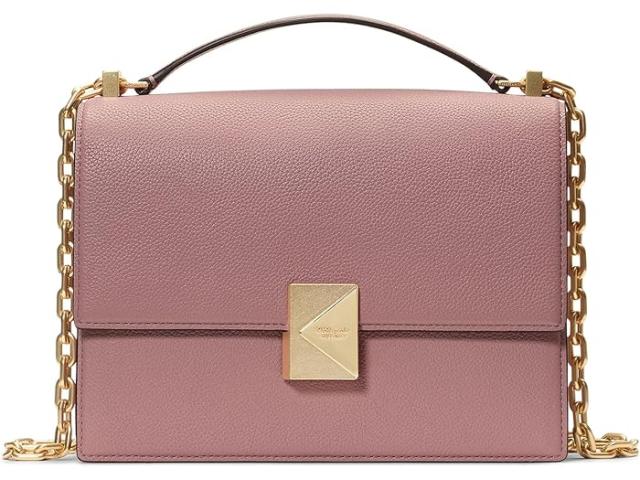(取寄) ケイトスペード レディース デコ ペブルド レザー チェイン ショルダー Kate Spade New York women Deco Pebbled Leather Chain Shoulder Dusk Rose