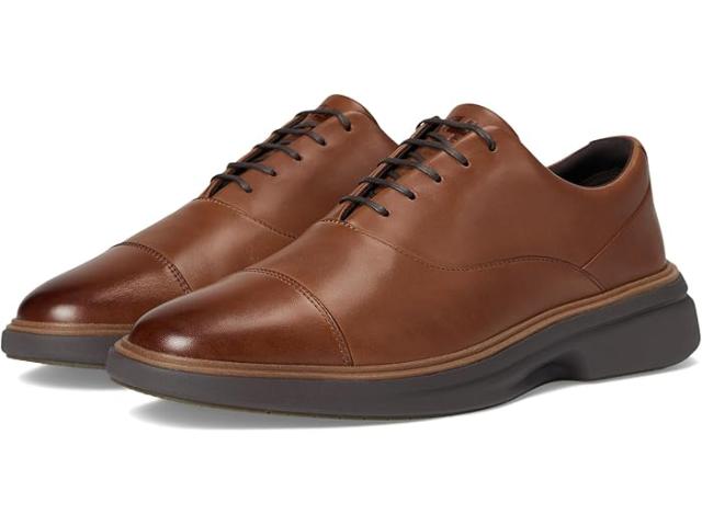 (取寄) コールハーン メンズ オリジナルグランド キャップトゥ オックスフォード Cole Haan men Originalgrand Cityspectre Captoe Oxfords British Tan/Natural/Java