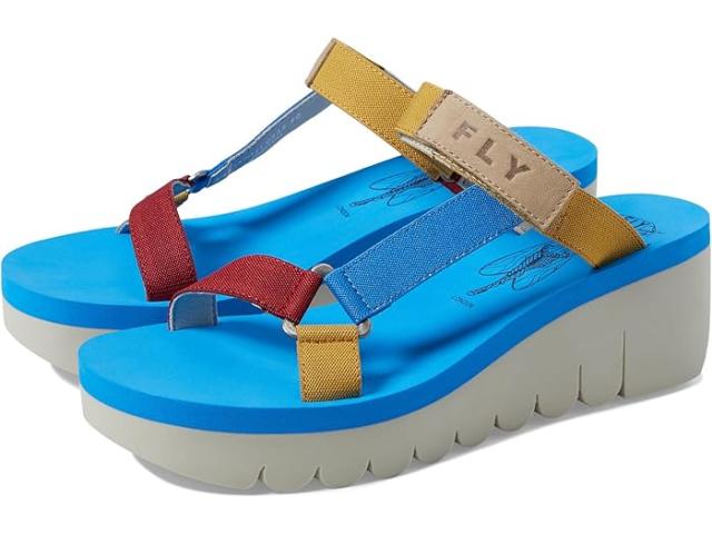 (取寄) フライロンドン レディース YAKA037FLY FLY LONDON women YAKA037FLY Cloud/Multi/Azurre Cupido/Elastic