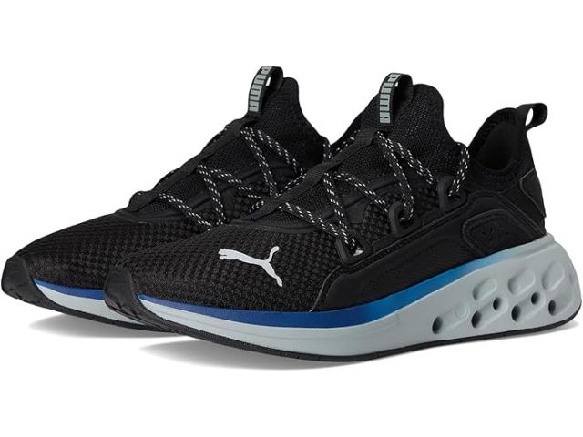 (取寄) プーマ メンズ ソフトライド レース フレック シューズ PUMA men Softride Frequence Lace Fleck Shoes Black/Clyde 