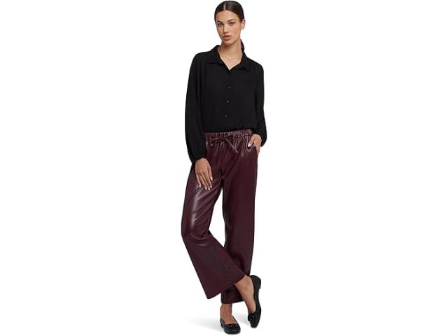 (取寄) エヌワイディージェイ レディース ドローストリング ワイド レッグ パンツ NYDJ women Drawstring Wide Leg Pants Tavern