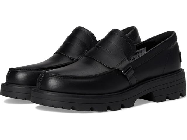 (取寄) ソレル レディース レベル アベ ローファー SOREL women Revel Ave Loafer Black/Black