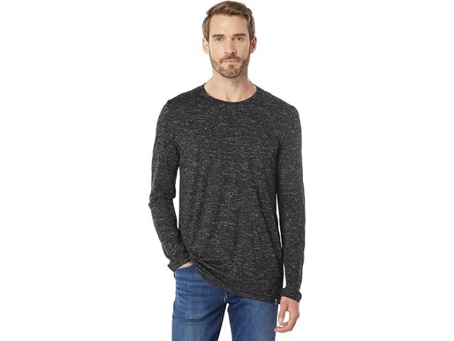 (取寄) スマートウール メンズ エブリデイ エクスプロレイション メリノ ロング スリーブ ポケット ティー Smartwool men Everyday Exploration Merino Long Sleeve Pocket Tee Black Heather