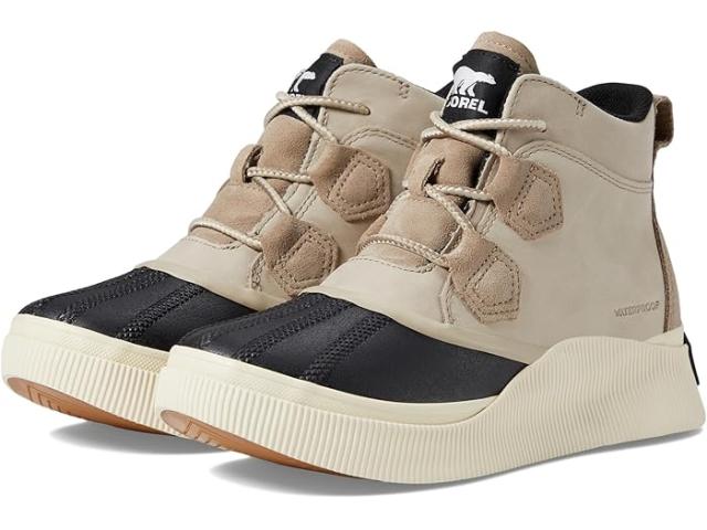 (取寄) ソレル レディース アウト n アバウト Iv クラシック ウォータープルーフ SOREL women SOREL Out N About IV Classic Waterproof Omega Taupe/Black