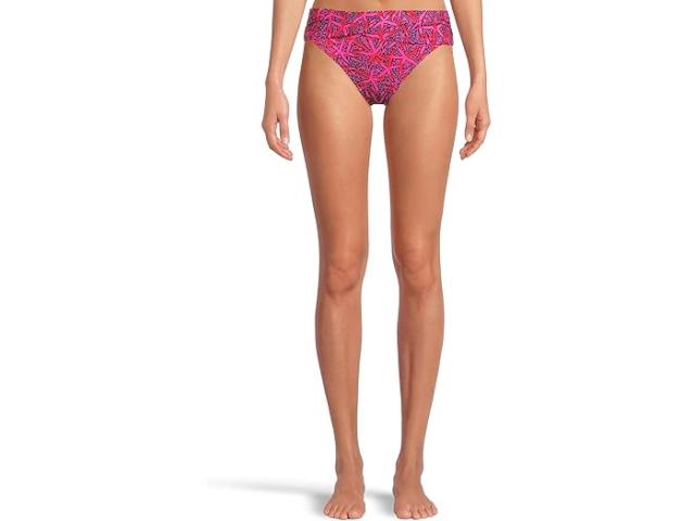 (取寄) リリー ピュリッツァー レディース ラグーン サロン ヒップスター ビキニ ボトム Lilly Pulitzer women Lilly Pulitzer Lagoon Sarong Hipster Bikini Bottom Passion Fruit Pink Star Searching