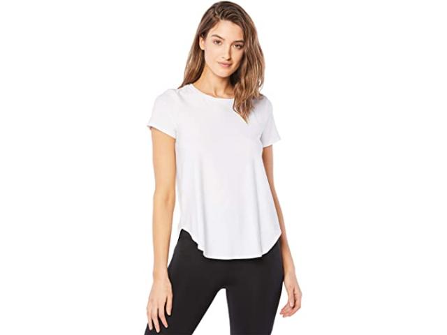 (取寄) ビヨンドヨガ レディース フェザーウェイト スペースダイ オン ザ ダウン ロー ティー Beyond Yoga women Featherweight Spacedye On The Down Low Tee Cloud White