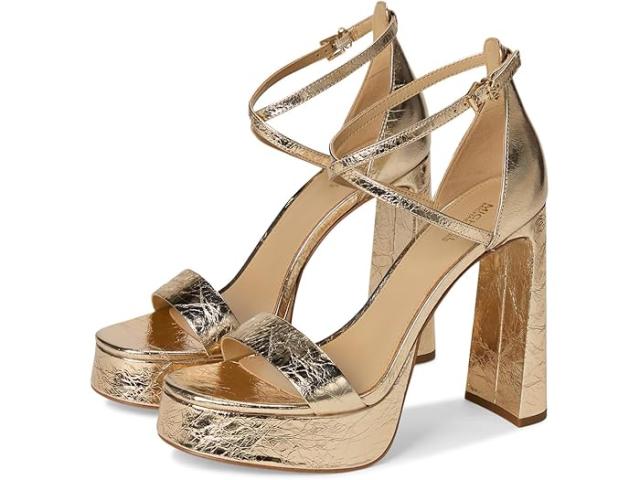 (取寄) マイケルコース レディース カミ プラットフォーム MICHAEL Michael Kors women Cami Platform Pale Gold 1