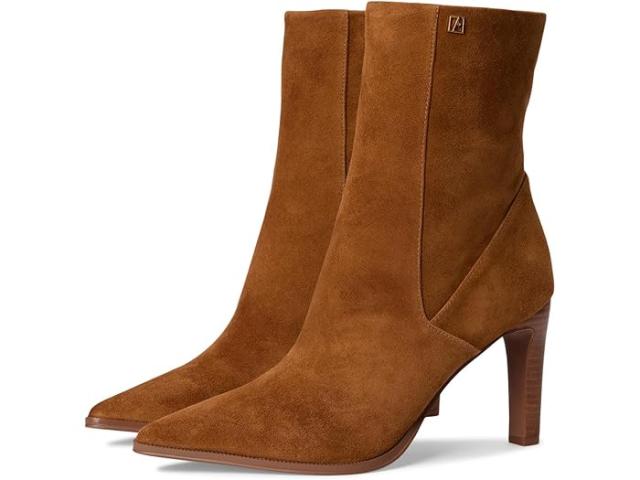 (取寄) フランコ サルト レディース アッピア ポインテッド トゥ ドレス ブーティ Franco Sarto women Appia Pointed Toe Dress Bootie Saddle Brown