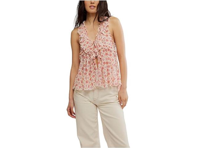 (取寄) フリーピープル レディース フィアレス ニット タンク Free People women Fearless Knit Tank Ivory Combo