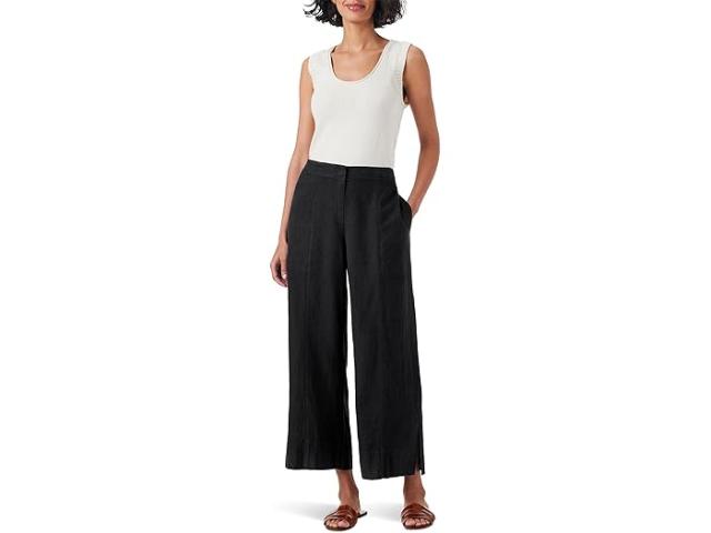 (取寄) ニックゾー レディース ルンバ パーク ワイド レッグ アンクル パンツ NIC+ZOE women Rumba Park Wide Leg Ankle Pants Black Onyx
