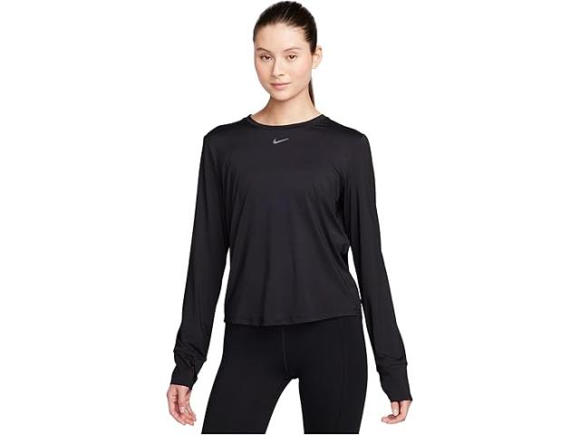 (取寄) ナイキ レディース ワン クラシック ドライ-フィット ロング-スローブ トップ Nike women One Classic Dri-fit Long-sleeve Top Black