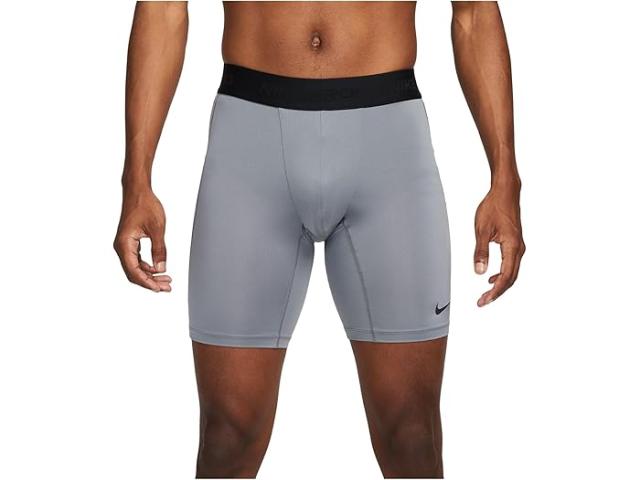 (取寄) ナイキ メンズ プロ ドライ-フィット ロング ショーツ Nike men Pro Dri-FIT Long Shorts Smoke Grey/Black