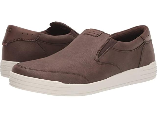 (取寄) ナン ブッシュ メンズ コア シティ ウォーク モック トゥ スリッポン Nunn Bush men Kore City Walk Moc Toe Slip-On Brown
