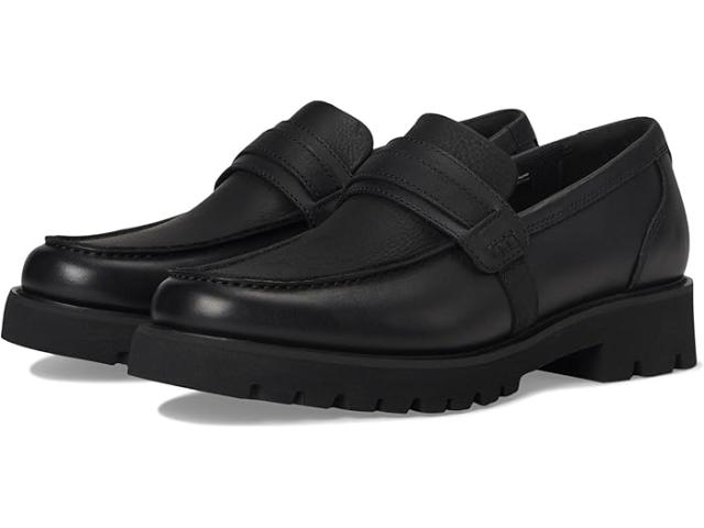 (取寄) アリアット レディース ストラットフォード ラグ ローファー Ariat women Stratford Lug Loafer Black