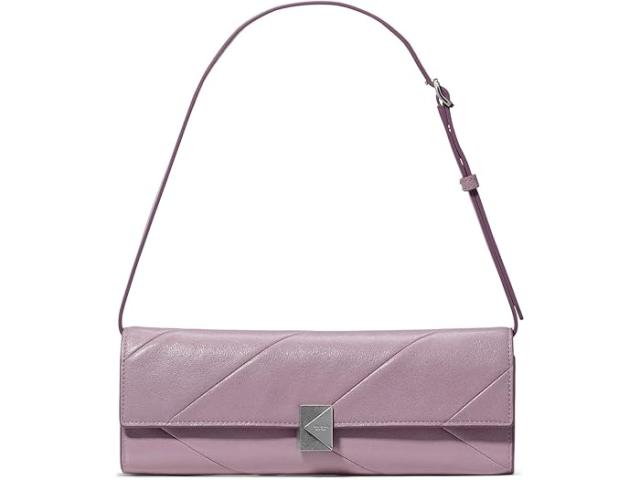 (取寄) ケイトスペード レディース デコ ピース グレイズ レザー ソフト ミニ ショルダー Kate Spade New York women Deco Pieced Glazed Leather Soft Mini Shoulder Market Purple