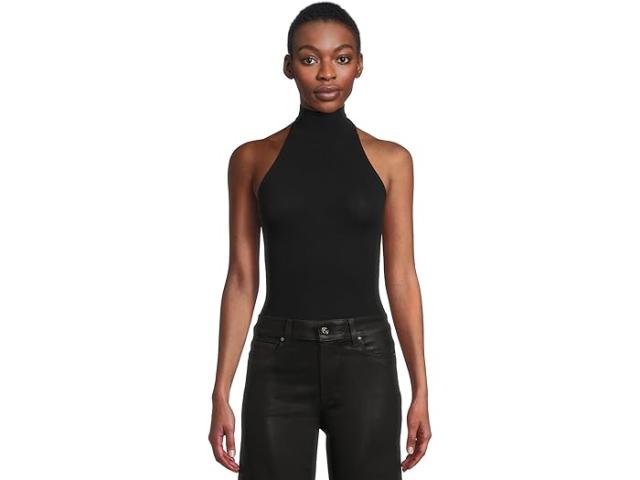 (取寄) コマンドー レディース バレエ タートル ネック ホルター ボディスーツ Commando women Ballet Turtle Neck Halter Bodysuit Black