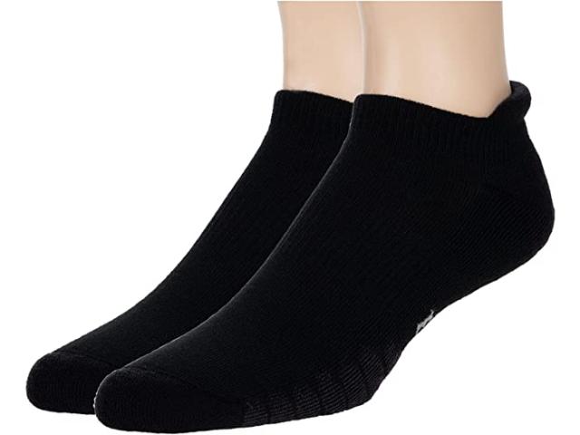 (取寄) ユーロソックス エース クール ノー ショー タブ 2-パック Eurosock  Ace Cool No Show Tab 2-Pack Black
