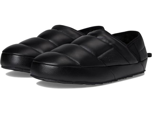 (取寄) ノースフェイス メンズ サーモボール トラクション ミュール レザー The North Face men Thermoball Traction Mule Leather TNF Black/TNF Black
