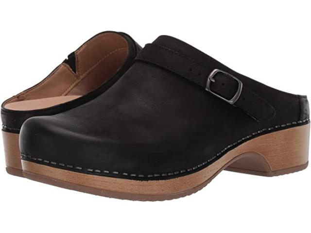 (取寄) ダンスコ レディース ベリー Dansko women  Berry Black Burnished Nubuck