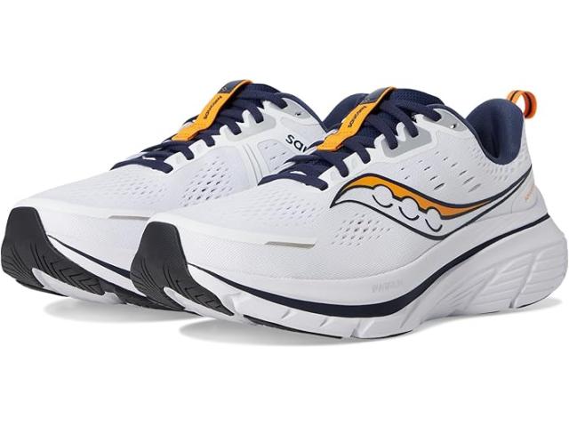 (取寄) サッカニー メンズ ガイド 18 Saucony men Guide 18 White/Navy