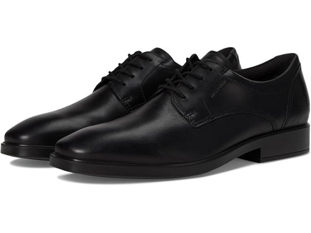 (取寄) エコー メンズ ミラン ウォータープルーフ プレーン トゥ ダービー ECCO men Metropole Milan Waterproof Plain Toe Derby Black