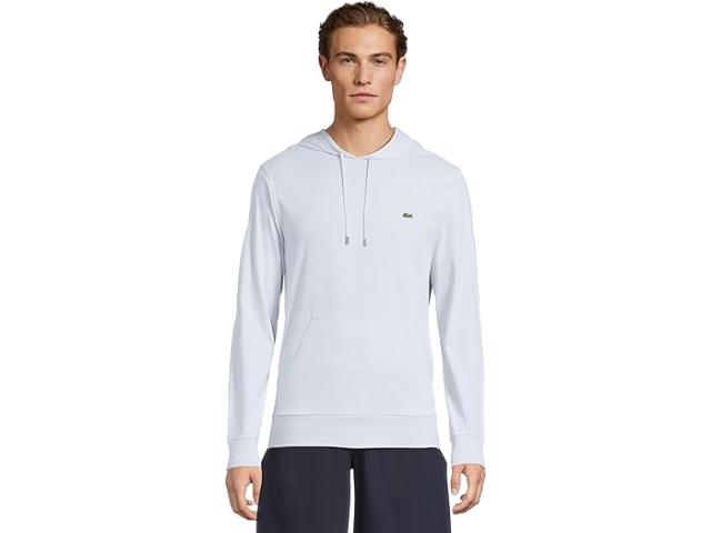 (取寄) ラコステ メンズ フーデット コットン ジャージ T-シャツ Lacoste men Hooded Cotton Jersey T-shirt Light Blue