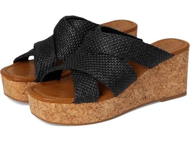 (取寄) ブローフィッシュ マリブ レディース アビ Blowfish Malibu women Abi Black Faux Raffia