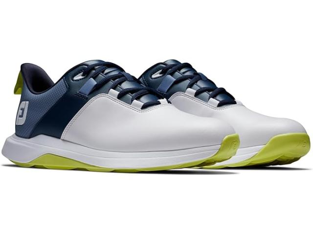 (取寄) フットジョイ メンズ プロライト ゴルフ シューズ FootJoy men FootJoy ProLite Golf Shoes White/Navy/Lime