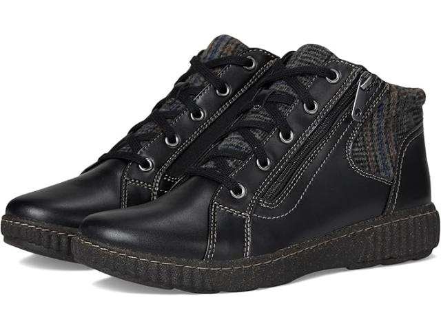 (取寄) クラークス レディース キャロライン スパイス Clarks women Caroline Spice Black Leather