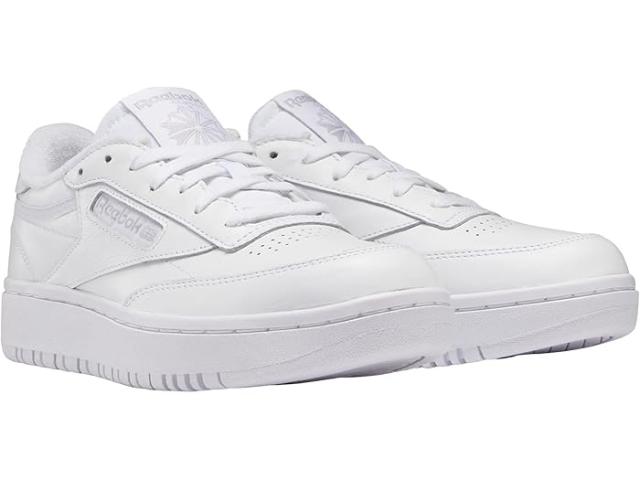 (取寄) リーボック ライフスタイル レディース クラブ シー ダブル Reebok Lifestyle women Club C Double White/Cold Grey