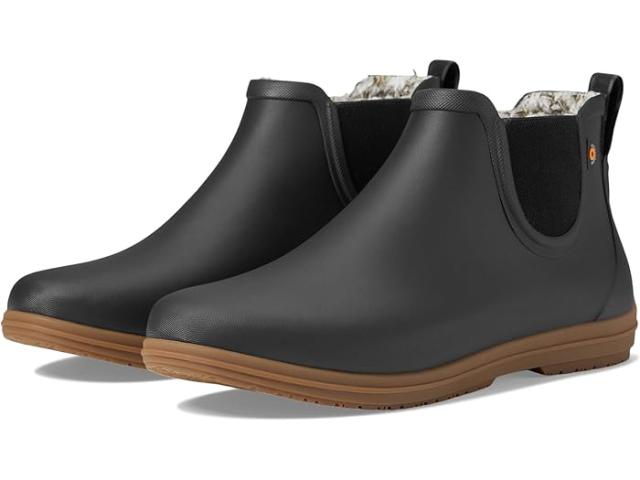 (取寄) ボグス レディース スイートピー リ チェルシー プラッシュ Bogs women Bogs Sweetpea II Chelsea Plush Black