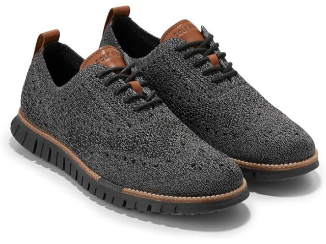(取寄) コールハーン メンズ ゼログランド リマスタード ステッチライト ウィングチップ Cole Haan men Cole Haan Zerogrand Remastered Stitchlite Wingtip Magnet/Black