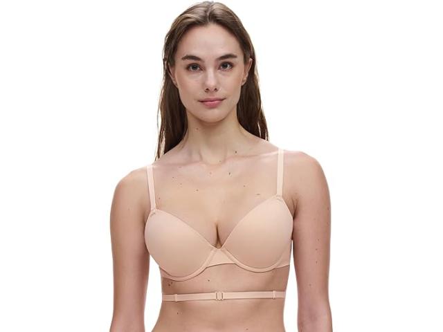 (取寄) シャンテル レディース ロウ バック バンジ Tシャツ ブラ Chantelle women Low Back Plunge T-Shirt Bra Nude Blush