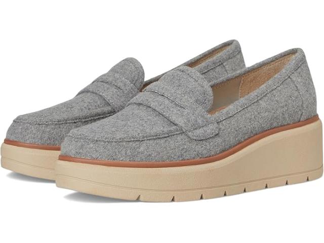 (取寄) ドクターショール レディース ナイス デイ マックス シューズ Dr. Scholl's women Nice Day Max Loafer/Moc Shoes Light Grey