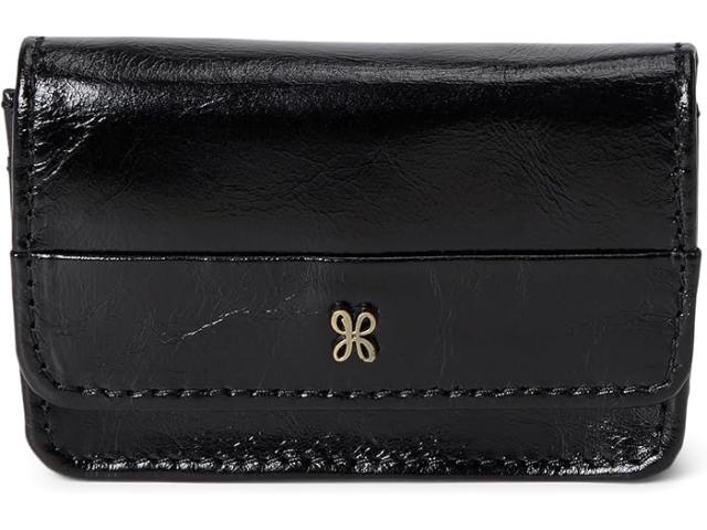 (取寄) ホーボー レディース ジル フラップ カード ケース HOBO women Jill Flap Card Case Black