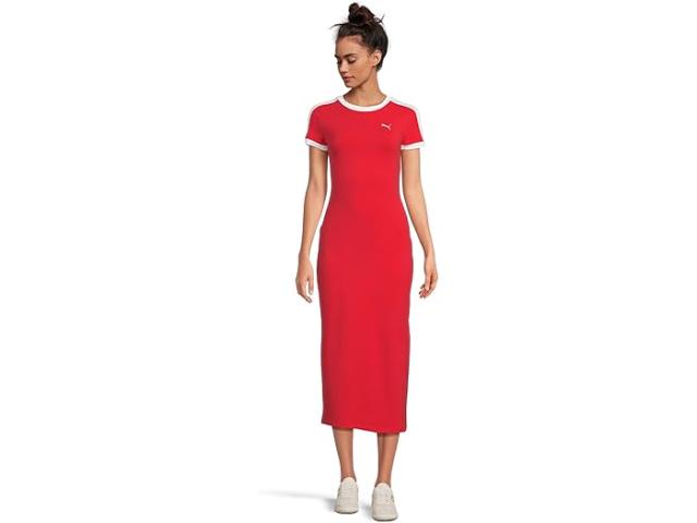 (取寄) プーマ レディース T7 ドレス PUMA women T7 Dress For All Time Red