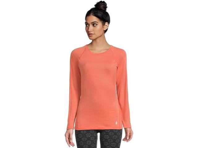 (取寄) スマートウール レディース クラシック オール-シーズン メリノ ベース レイヤー ロング スリーブ Smartwool women Classic All-Season Merino Base Layer Long Sleeve Coral Reef