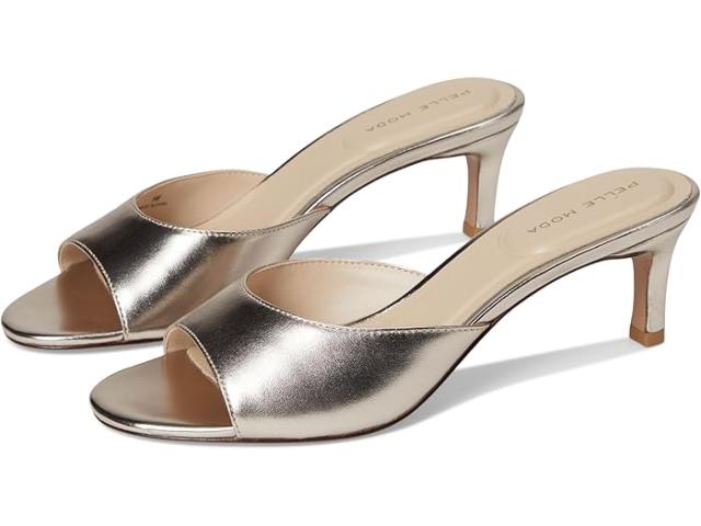 (取寄) ペレ モーダ レディース スライド Pelle Moda women Unia Slide Lt Gold