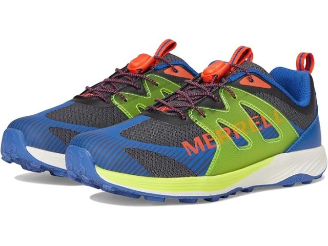 (取寄) メレル キッズ キッズ アジリティ ピーク KDZ (リトル キッズ/ビッグ キッズ) Merrell Kids kids Agility Peak KDZ (Little Kids/Big Kids) Grey/Blue