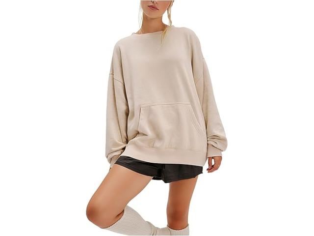 (取寄) フリーピープル レディース スロー イット ダウン プルオーバー Free People women Slow It Down Pullover Morning Oat