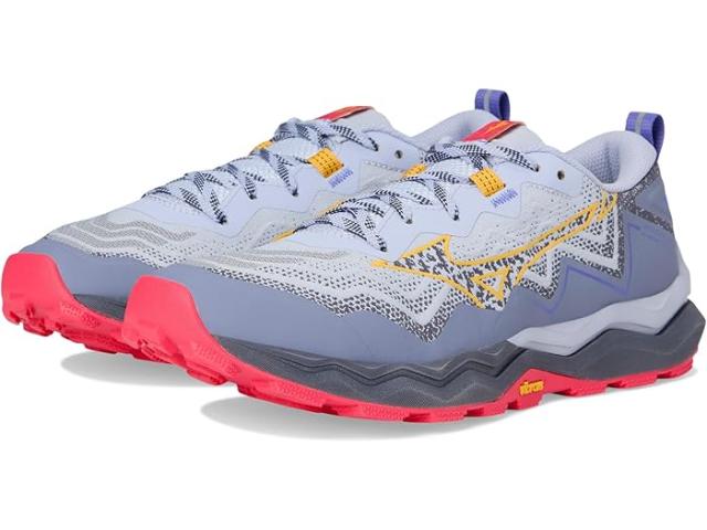 (取寄) ミズノ レディース ウェーブ ダイチ 9 Mizuno women Wave Daichi 9 Icelandic Blue/Citrus