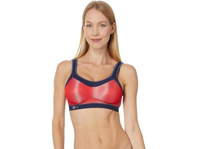 (取寄) アニータ レディース モーメンタム ソフト カップ スポーツ ブラ 5529 Anita women Anita Momentum Soft Cup Sports Bra 5529 Red/Blue Iris