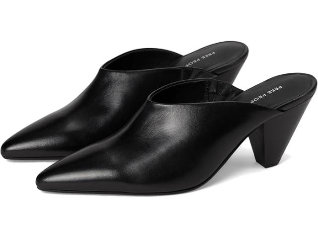 (取寄) フリーピープル レディース ステラ ミュールズ Free People women Stellar Mules Black Leather