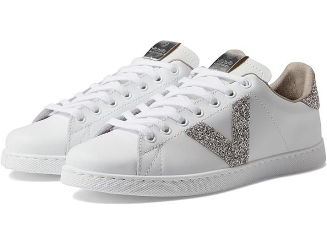 (取寄) ヴィクトリア レディース テニス レザー アンド グリッター V victoria women victoria Tennis Leather & Glitter V Nude